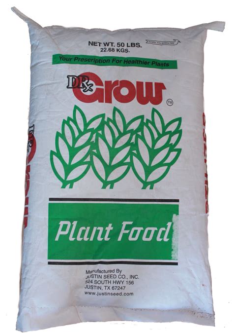 Bagged 16 20 0 Fertilizer Justin Seed