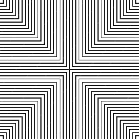 Premium Vector Abstract Line Pattern Geometric Intersecting Lines Black And White Design