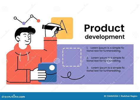 Template For Business Presentation Stock Vector Illustration Of Vector Infographic 256069204