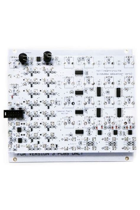 Bindubba Sequencer Nonlinear Circuits Modular Addict Synth Diy