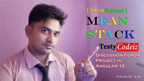 Mean Stack Project From Scratch Discussion Forum In Angular 12create And Setup Backend