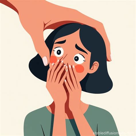 Forced Silence Illustration Stable Diffusion Online