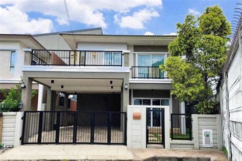 Me67ขายบ้านเดี่ยว 2 ชั้นหลังมุม หมู่บ้านภัสสร เพรสทีจ พัฒนาการ 38 ทำเลดี ตรงข้ามสวนสาธารณะ Ennxo