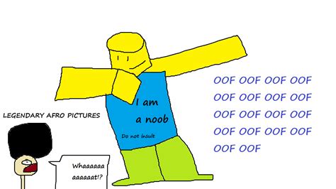 Roblox Noob Dabbing Ft Legendary Afro By Zachmanawesomenessii On Deviantart