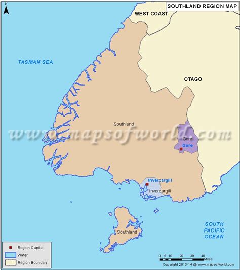 Southland Map