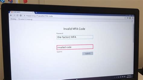 How To Fix An Invalid Mfa Code Step By Step Guide