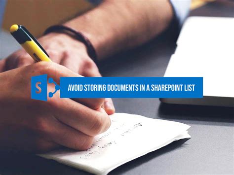 Avoid Storing Documents In A SharePoint List And Know Why Veelead Solutions