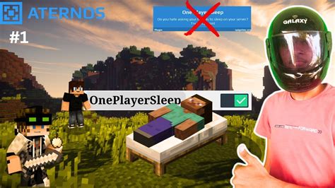 How To Make Aternos One Player Sleep No Plugins Aternos Masterclass