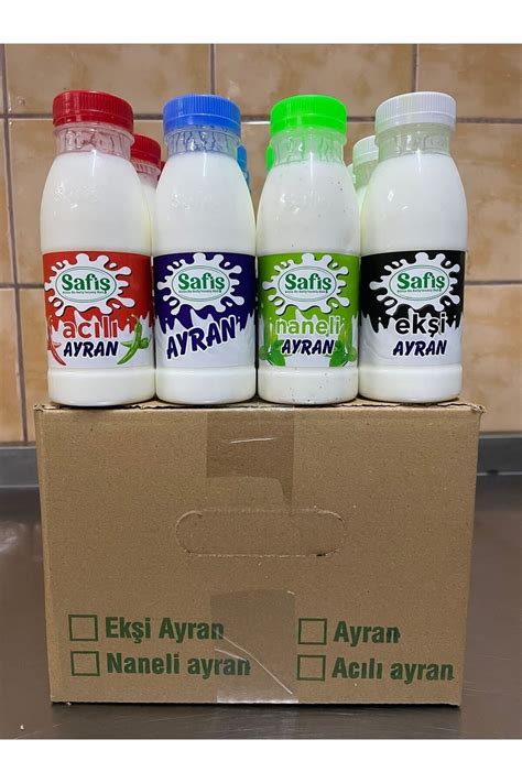 Safiş Ayran Karışık Koli 20 Adet Fiyatı Yorumları Trendyol