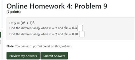 Solved Online Homework 4 Problem 9 7 Points Let Chegg Com