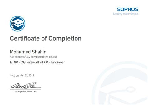 Mohamed Shahin On Linkedin Sophos Xg Firewall Certified 10 Comments
