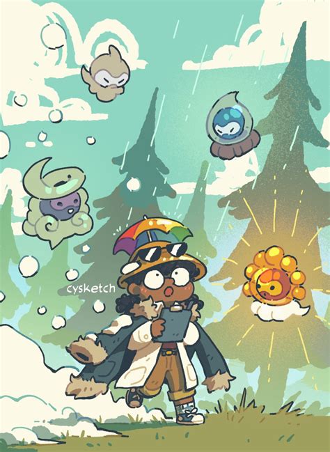 Castform Pokemon Drawn By Cysketch Danbooru