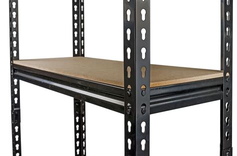 5 Tier Boltless Industrial Heavy Duty Racking Garage Shelving Storage Pack 123