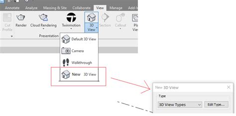 Assign View Type When Savingcreating 3d Views Autodesk Community