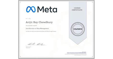 Arijit Roy Chowdhury On Linkedin Completion Certificate For