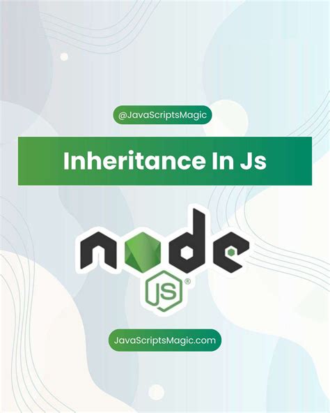 Inheritance In Js Computer Science And Engineering Inheritance In