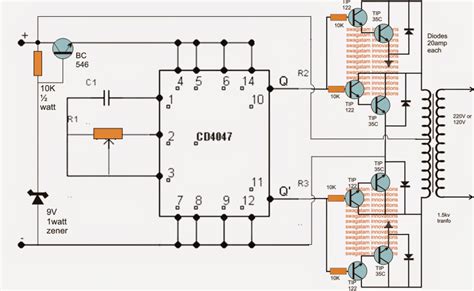 How To Design An Inverter Theory And Tutorial Homemade Circuit Projects