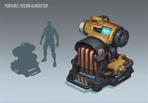 Portable Fusion Generator Concept Art