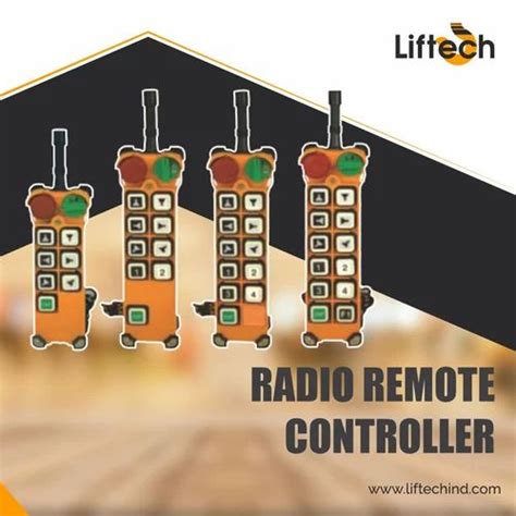 Receiver Standard Crane Radio Remote Control For Material Handling Model Name Number F24 6d