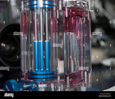 Capillary Flow Experiment Stock Photo Alamy