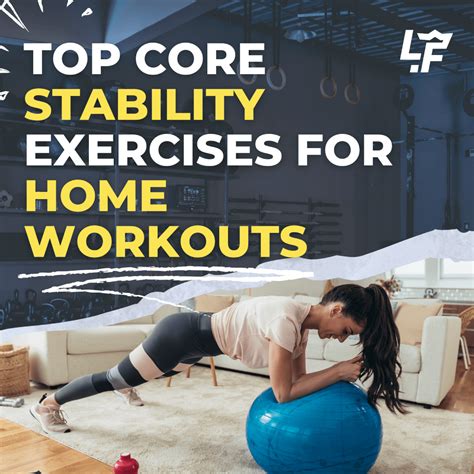 Top Core Stability Exercises For Home Workouts Livingfit