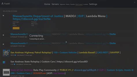 Server Wont Load FiveM Client Support Cfx Re Community