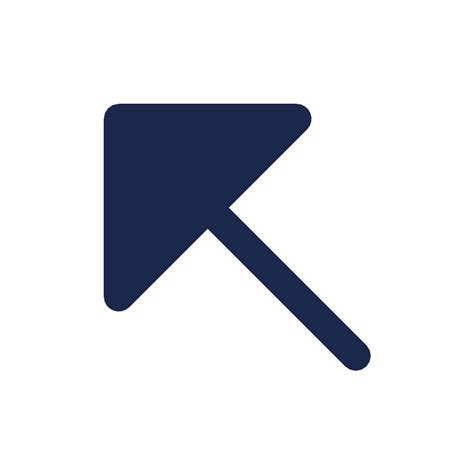 Arrow Left Up Vector SVG Icon SVG Repo