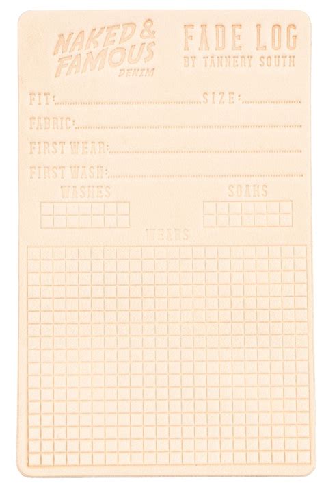 Fade Log Naked And Famous Denim Shopperboard