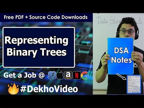 Free Video Representation Of A Binary Tree From Codewithharry Class Central