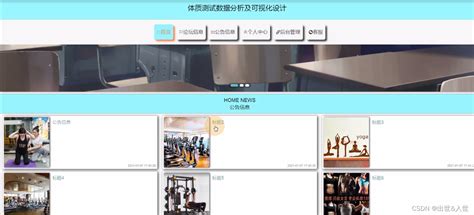 基于springbootvue的体质测试数据分析及可视化设计与实现 Csdn博客