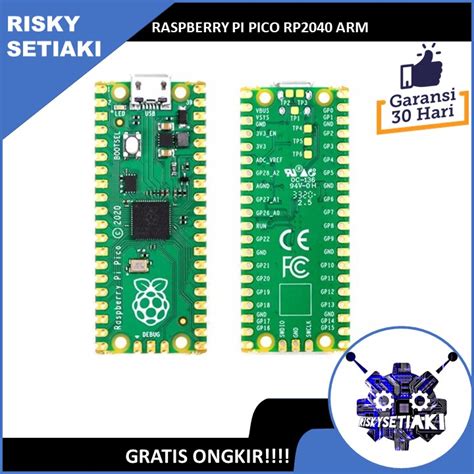Jual Raspberry Pi Pico Rp2040 Arm Microcontroller Board Shopee Indonesia