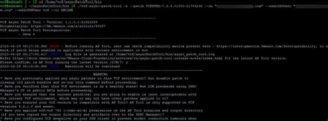 Vcf Using The Async Patch Tool