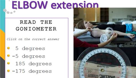 Range Of Motion Examination Of The Elbow Wrist Hand E Gallery University Of Nebraska