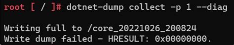 Many Dotnet Diagnostics Tools Fail To Run On Stuck Container Issue Dotnet Diagnostics