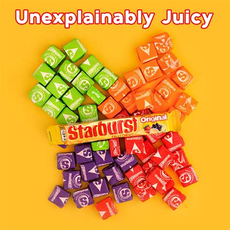 Starburst Original Fruit Chews Candy 165 G Online At Best Price Lulu Ksa