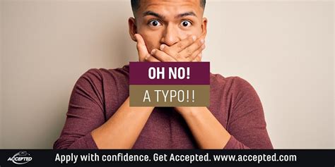 oh no a typo accepted