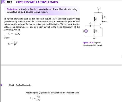 Solved Derive Av Gm Rc Hint Convert The Circuit Into Hybrid Pi Equivalent And Sketch The