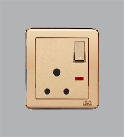 1 Gang 15a 3 Pin Socket With Indicator Sq Group Total Green Power