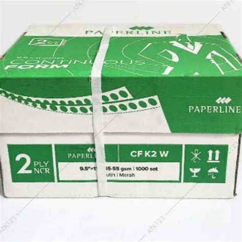 Kertas Continuous Form Cf 2ply Paperline