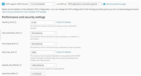 Meningkatkan Limitasi Pada Php Configuration Plesk Sesuai Kebutuhan Theme Dan Plugins Ninecloud