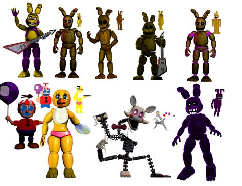Minigames Sprite Animatronics By Nightmareral On Deviantart