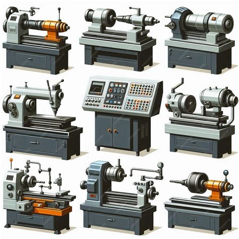 Lathe Machine Vector Illustration Premium Ai Generated Vector Lathe Machine Vector Illustration Premium Ai Generated Vector