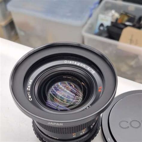 Contax Carl Zeiss Distagon 18mm F4 T Germany Cy Mount 二手或全新手動對焦鏡頭 攝影產品