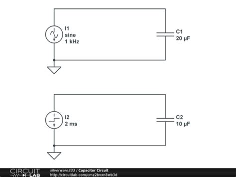 Capacitor Circuit Circuitlab