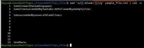how to remove all white space characters from a text file