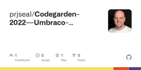 Github Prjsealcodegarden 2022 Umbraco Packages Talk