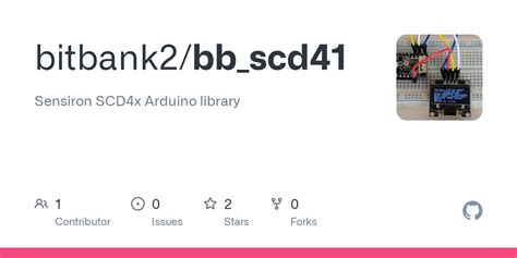 Github Bitbank2bbscd41 Sensiron Scd4x Arduino Library