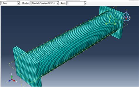 Typical Fe Model Adopted In Numerical Modeling Download Scientific
