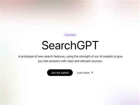 Openai、グーグル検索対抗「searchgpt」 Chatgptに搭載へ