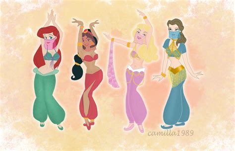 Disney Belly Dancers By Camilla1989 On DeviantArt